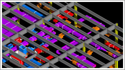 MEP BIM Services, MEP Building Information Model, Collision Detection